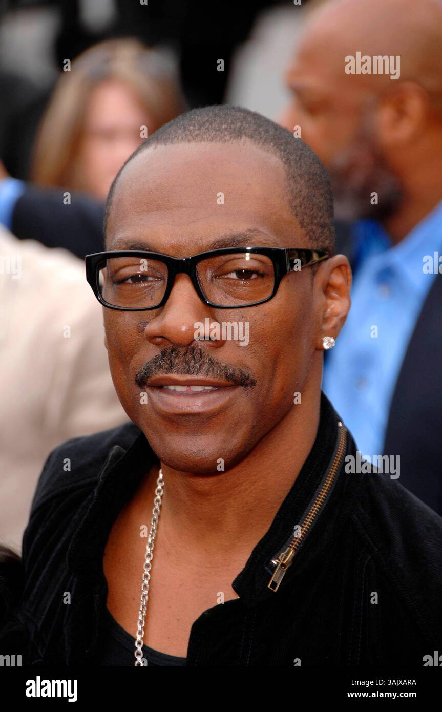 Eddie Murphy during the premiere of the new movie from Nickelodeon ...
