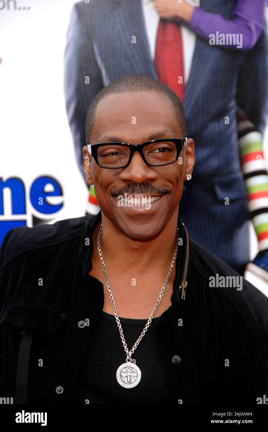 Eddie Murphy during the premiere of the new movie from Nickelodeon ...