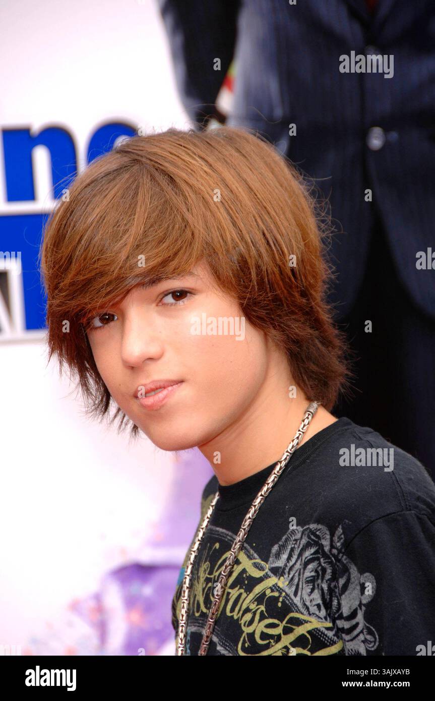 Remy Thorne during the premiere of the new movie from Nickelodeon ...