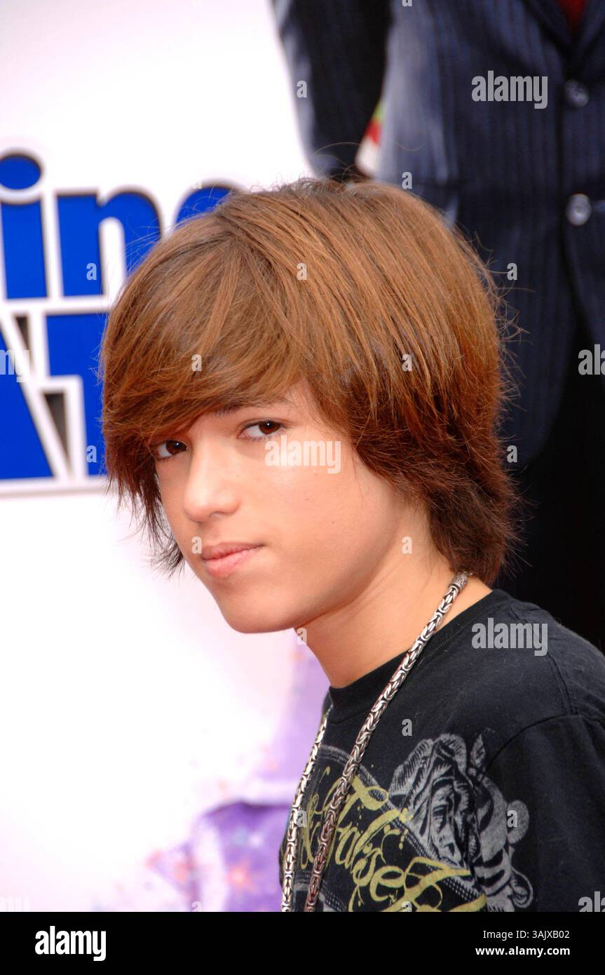 Remy Thorne during the premiere of the new movie from Nickelodeon ...