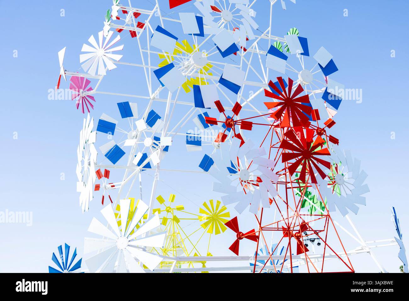 The art installation Isabel + Helen / Take Flight is seen during the ...