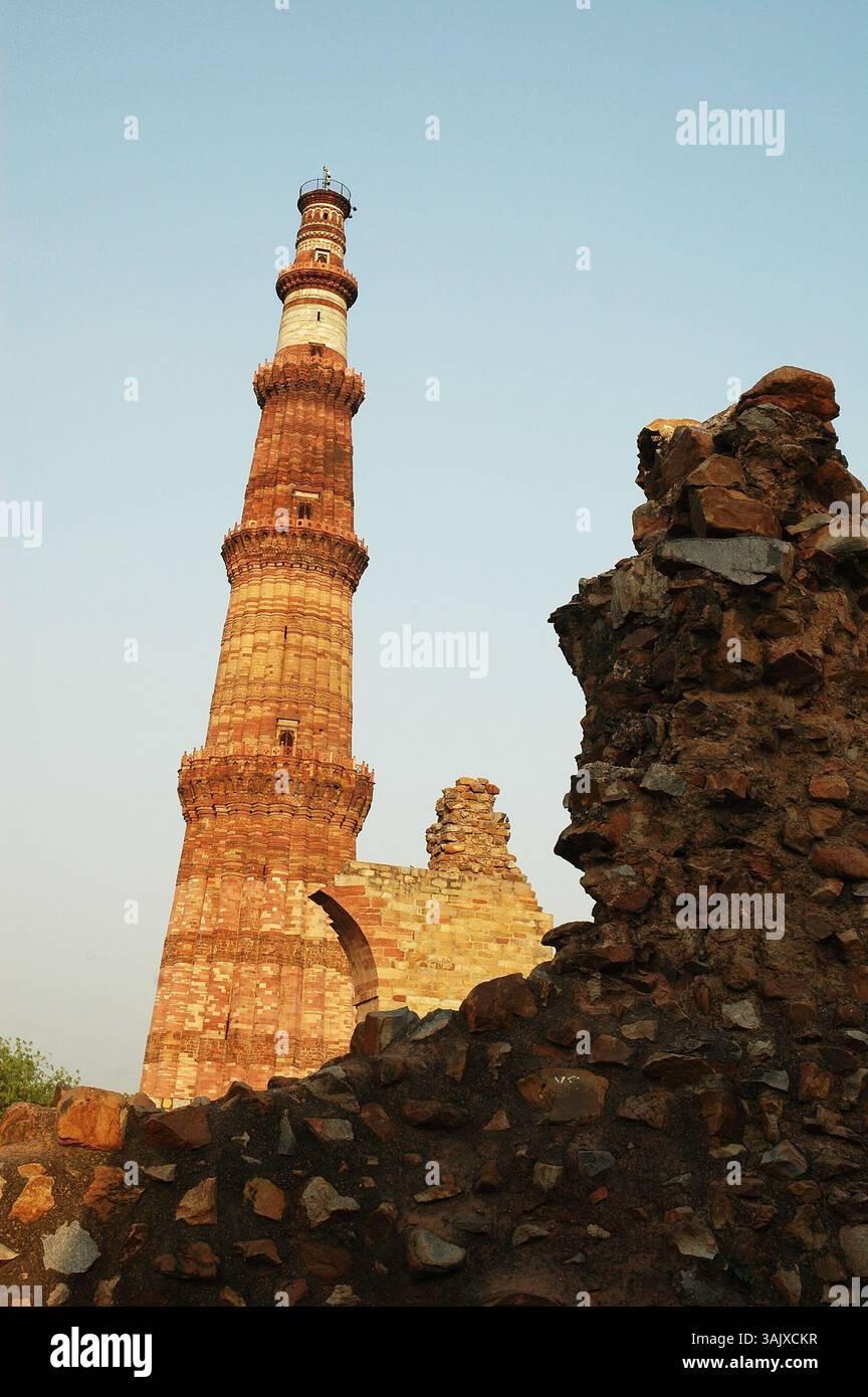 Jan 08, 2009 - New Delhi, India - Qutub Minar, a tower in Delhi, is the ...