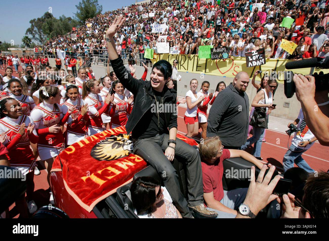 May 08, 2009 - San Diego, California, USA - American Idol finalist ADAM ...