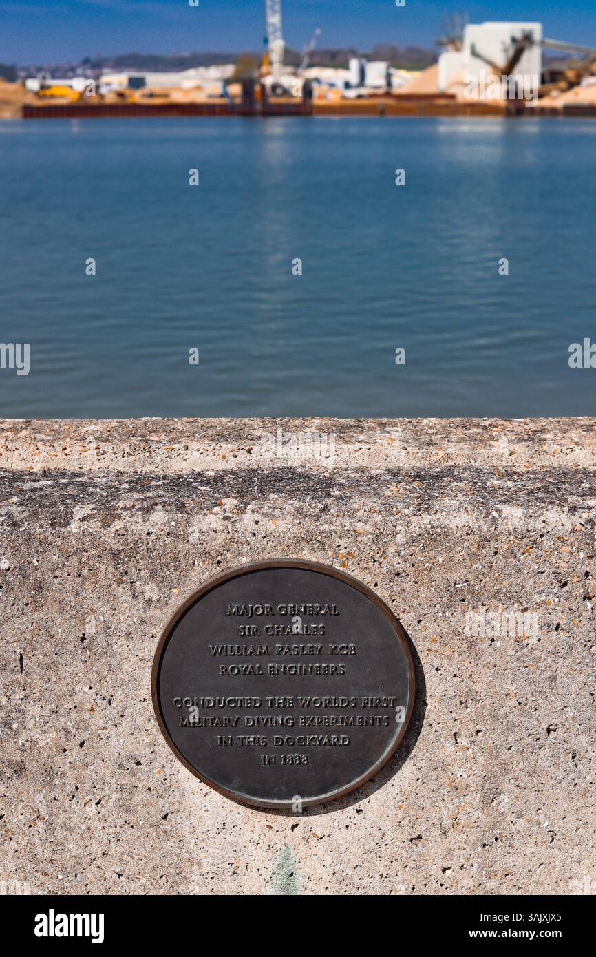 Plaque to Major General Sir Charles William Pasley of the Royal ...