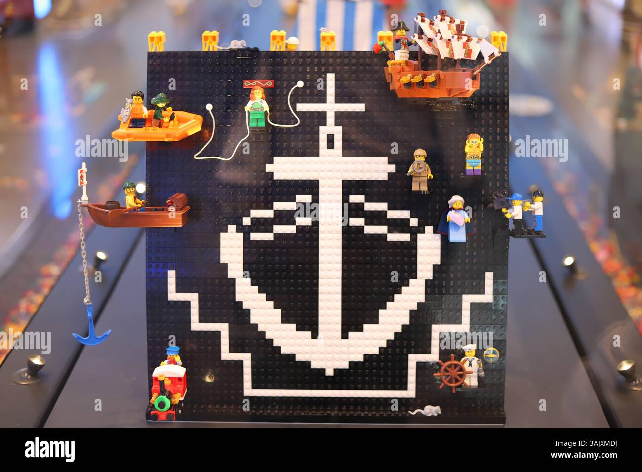 Lego sculptures of historic shipwrecks from the ‘Brick Wrecks ...