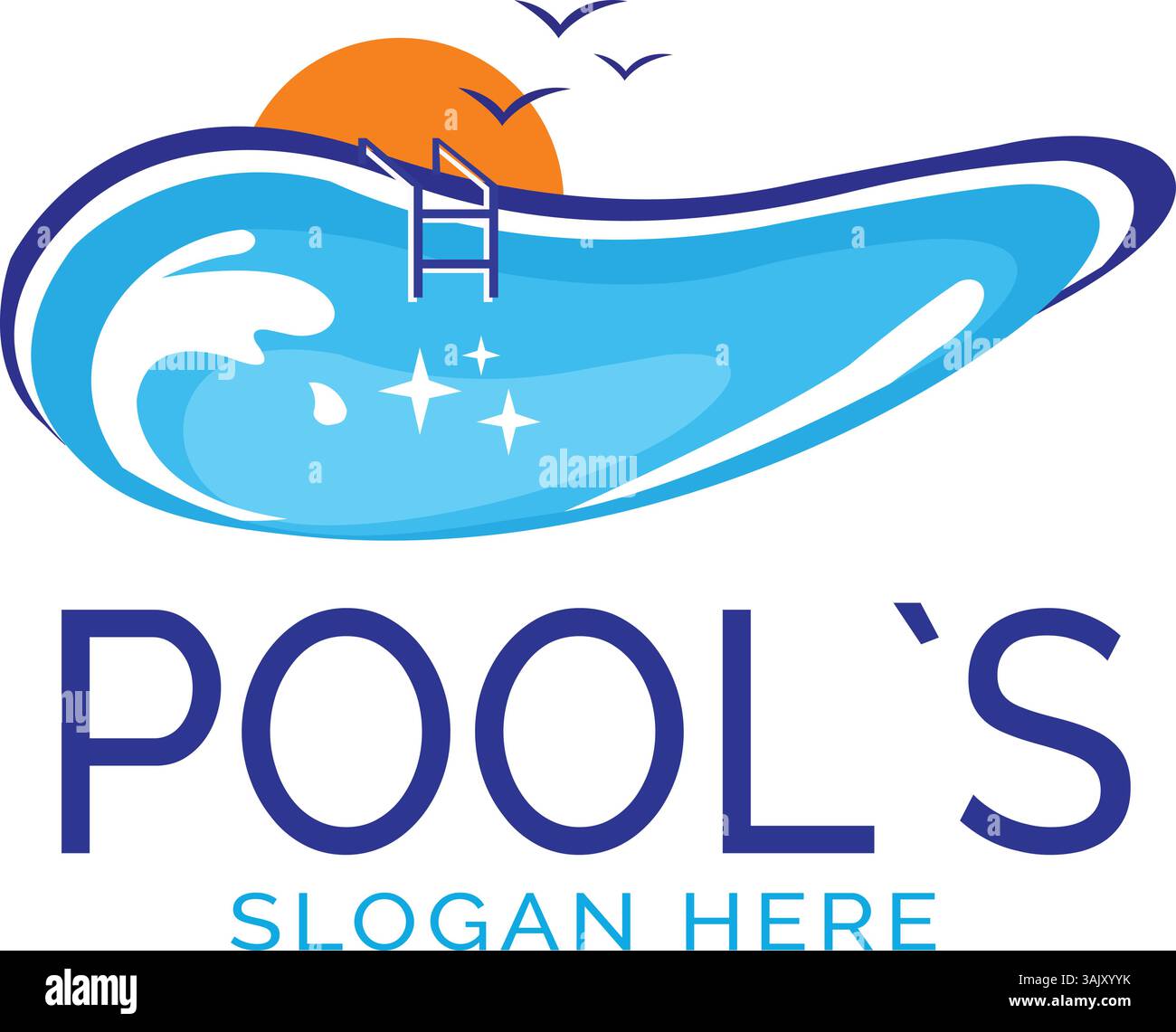 Pool service people Stock Vector Images - Alamy