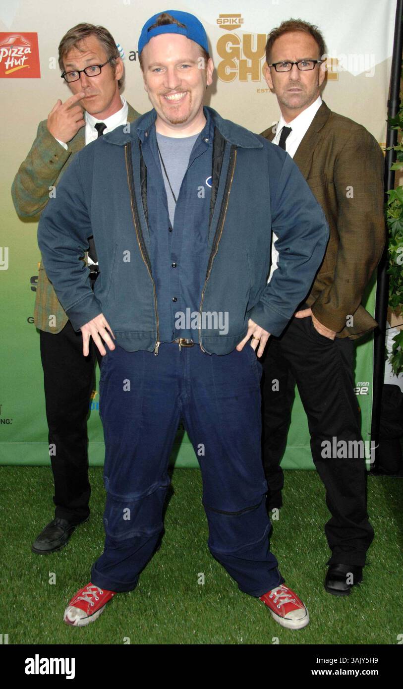 THE DAN BAND Attends The Spike TV's Third Annual '' Guys Choice'' Held ...