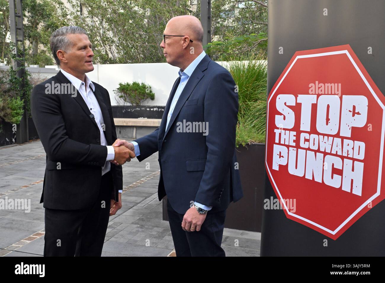 Perth, Australia. 12th Apr, 2025. Leader of the Opposition Peter Dutton ...