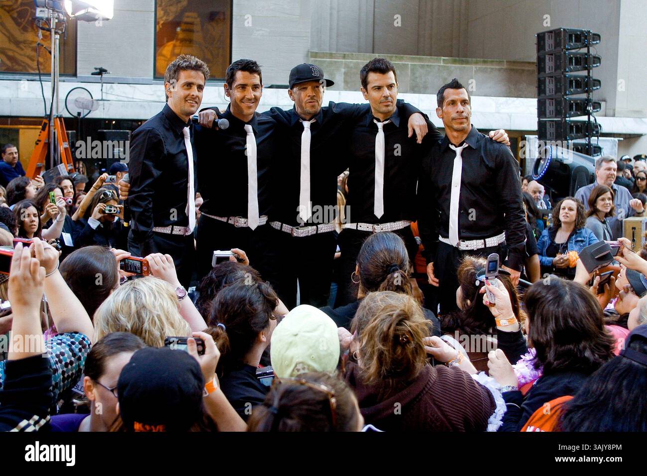 May 08, 2009 - New York, NY, USA - New Kids on the Block appear on The ...