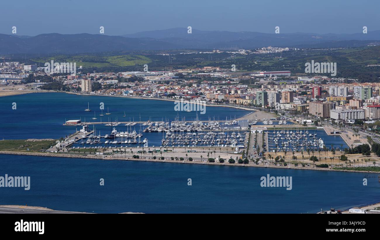 Boats resting in alcaidesa marina hi-res stock photography and images ...