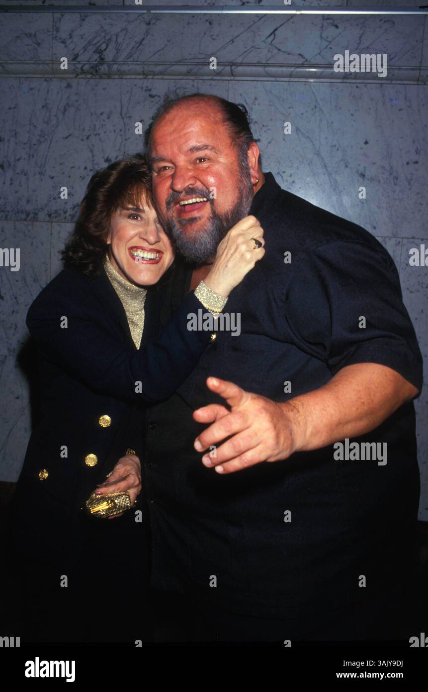 DOM DELUISE with RUTH BUZZI at Assassins Gala 1995.Photo by Lisa Rose ...