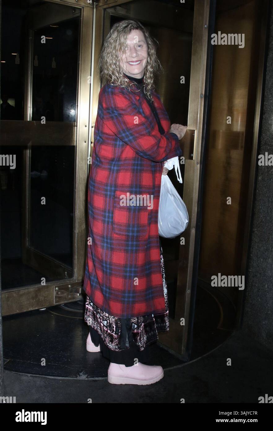 NEW YORK, NY- APRIL 11: Pebe Sebert seen at The Kelly Clarkson Show on ...
