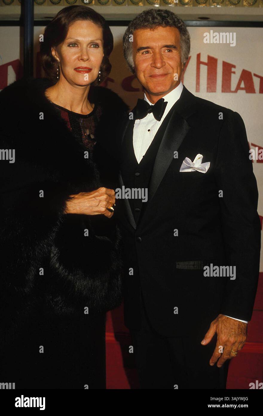 RICARDO MONTALBAN with wife GEORGIANA YOUNG 1984.RICARDOMONTALBANRETRO ...