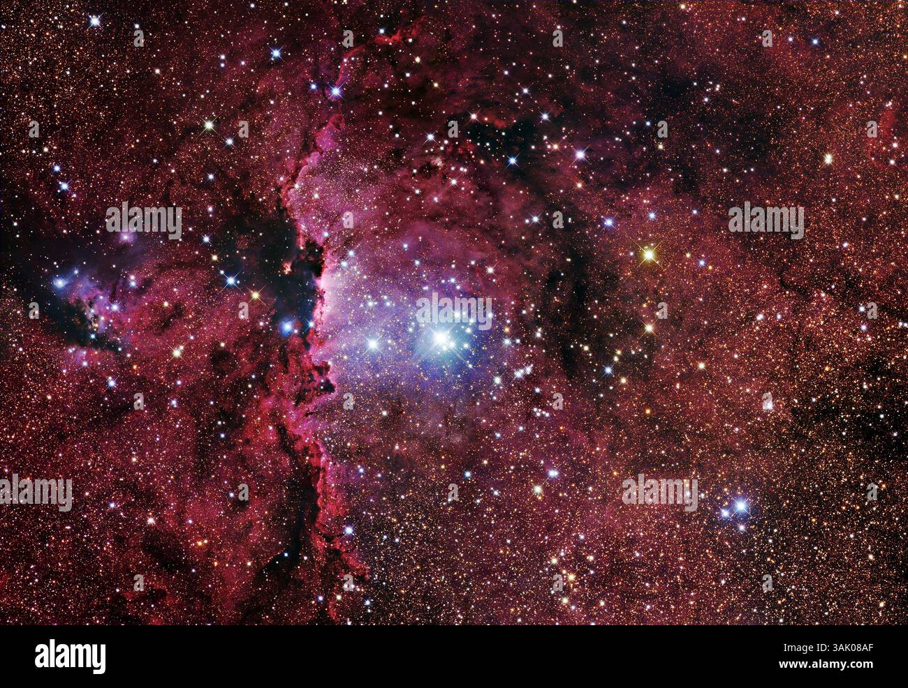 Emission nebula ngc 6188 hi-res stock photography and images - Alamy