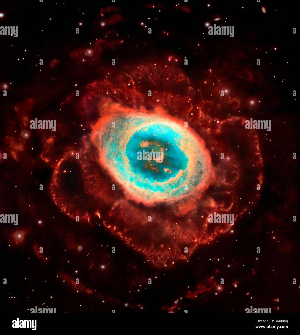 Ring Nebula M57, Hubble image Stock Photo - Alamy