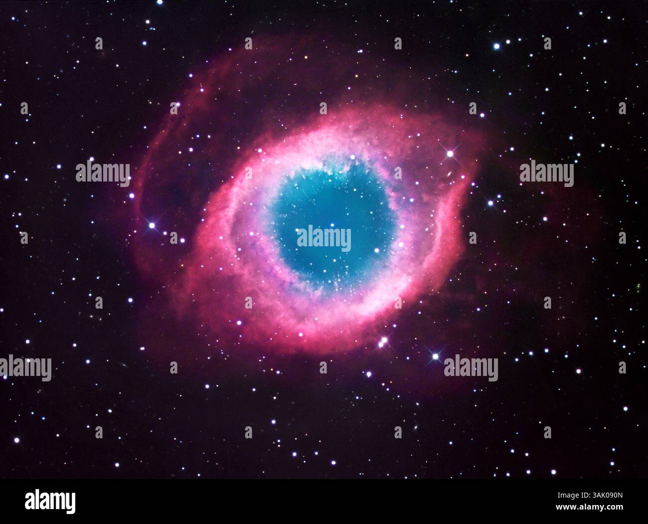 Helix nebula, planetary nebula Stock Photo - Alamy