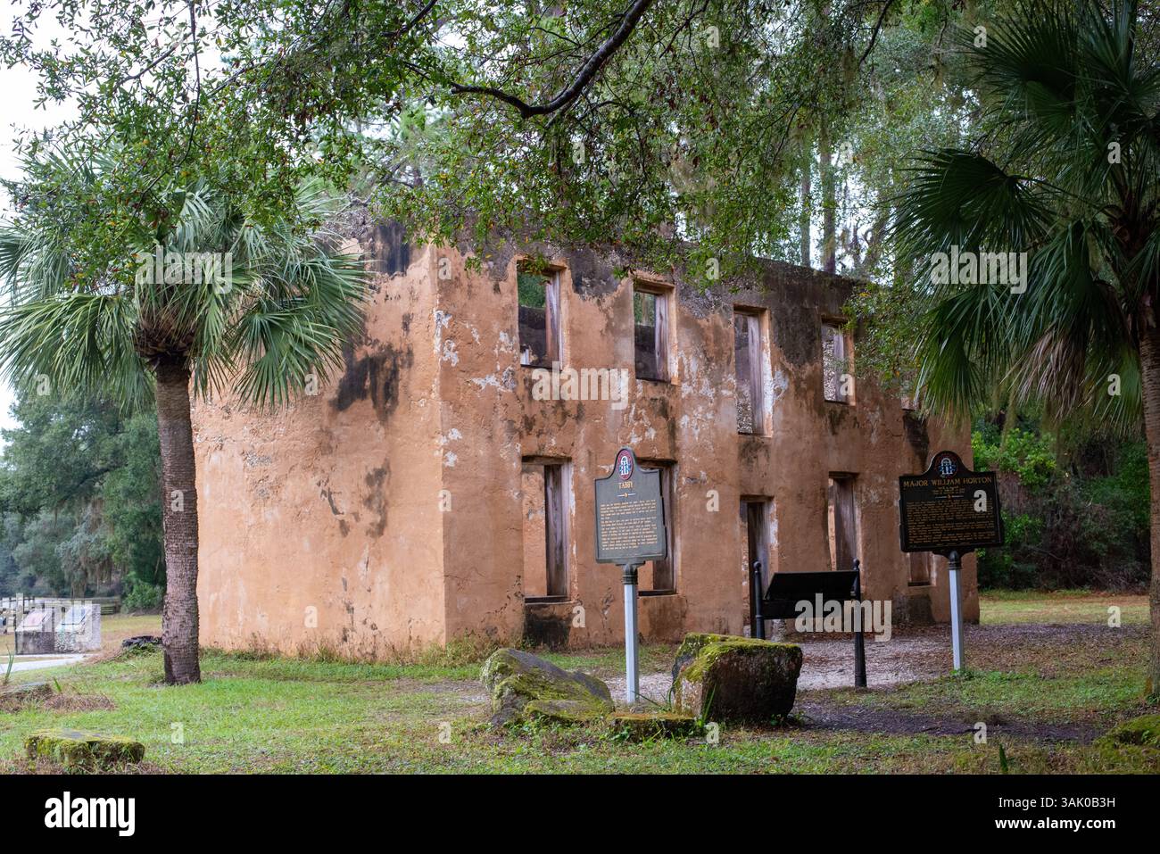 Horton House Ruins, Jekyll Island, Georgia is one of the oldest ...