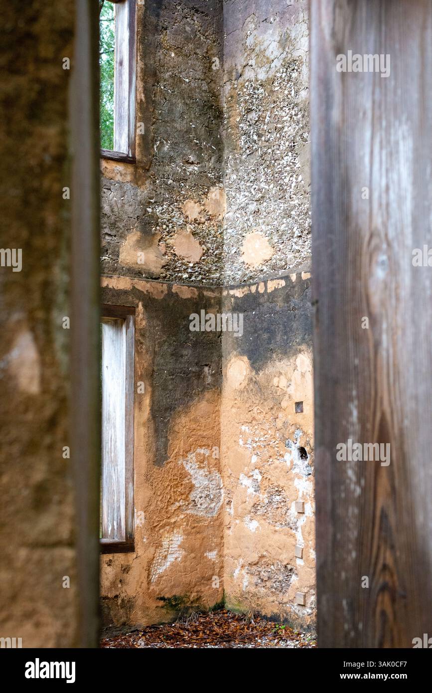 Horton House Ruins, Jekyll Island, Georgia is one of the oldest ...