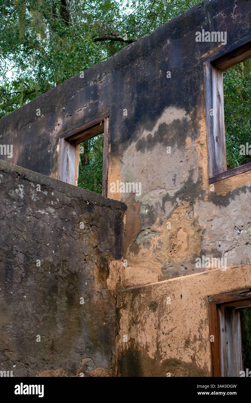Horton House Ruins, Jekyll Island, Georgia is one of the oldest ...