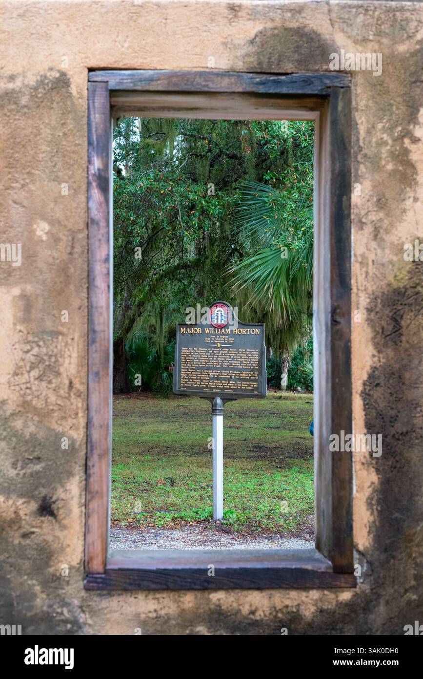 Horton House Ruins, Jekyll Island, Georgia is one of the oldest ...