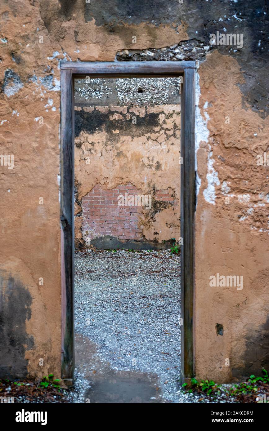 Horton House Ruins, Jekyll Island, Georgia is one of the oldest ...