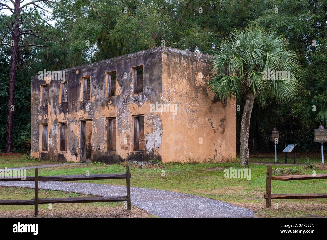Horton House Ruins, Jekyll Island, Georgia is one of the oldest ...