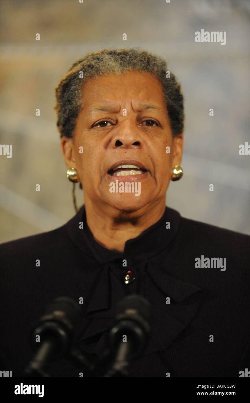 Oct 14, 2009 - Manhattan, New York, USA - Senator RUTH HASSELL-THOMPSON ...