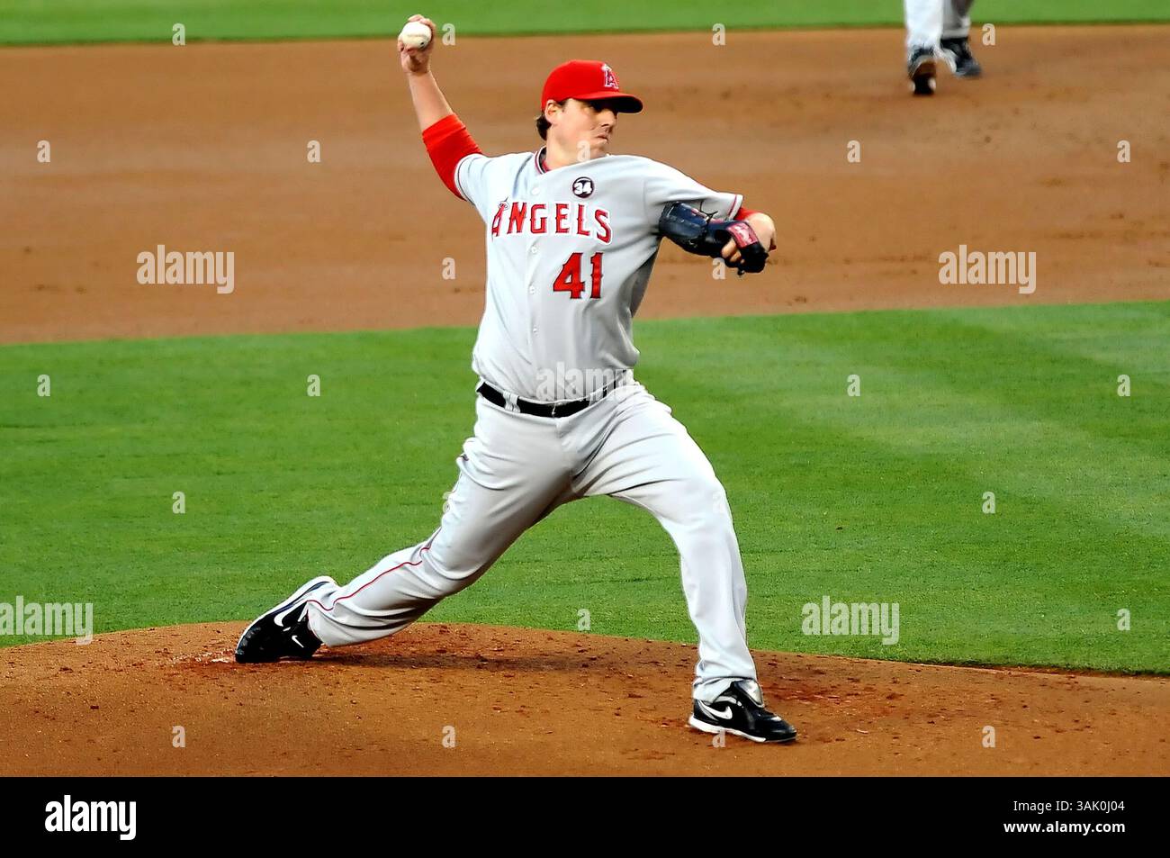 May 23, 2009 Los Angeles, CA..Angels pitcher John Lackey #41 in action ...