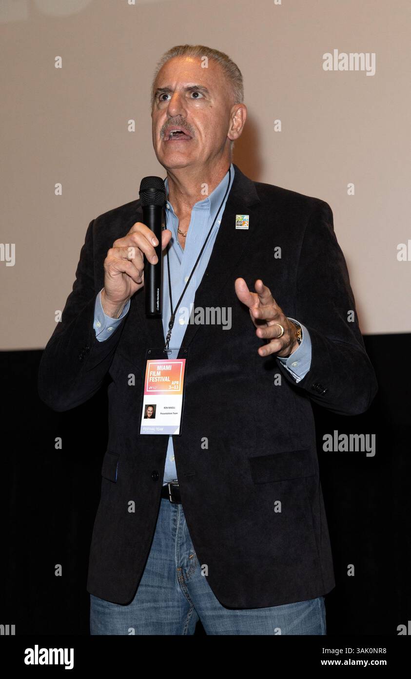 MIAMI, FL - APRIL 11: Ron Magill is seen during the premier of ...