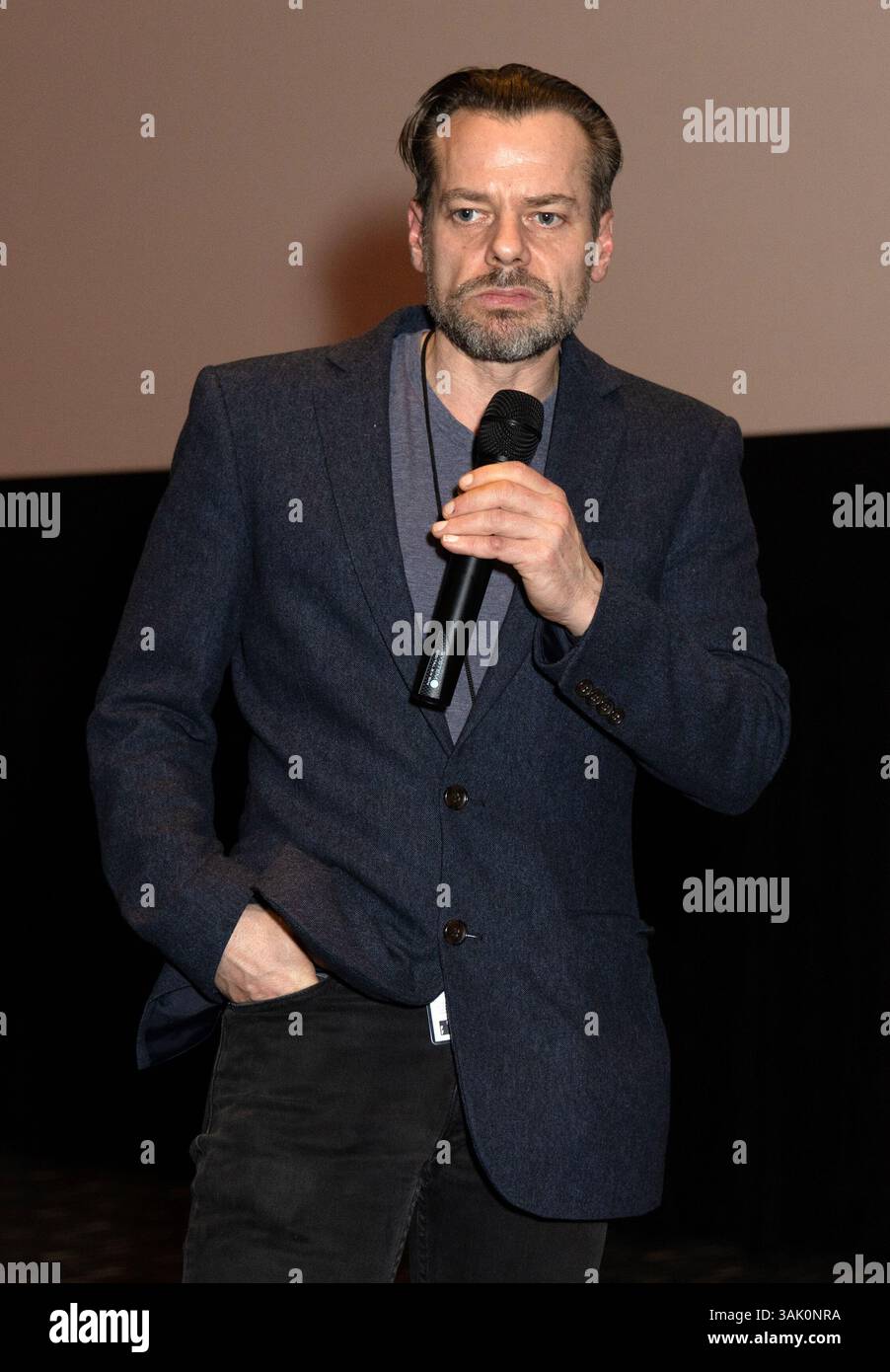 MIAMI, FL - APRIL 11: Director Joshua Zeman is seen during the premier ...