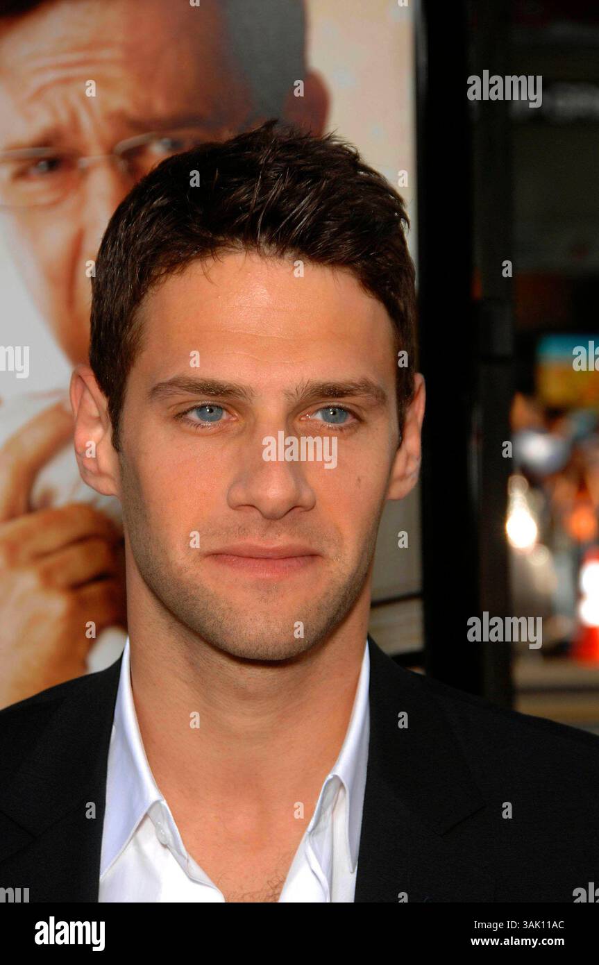 JUSTIN BARTHA during the premiere of the new movie from Warner Bros ...