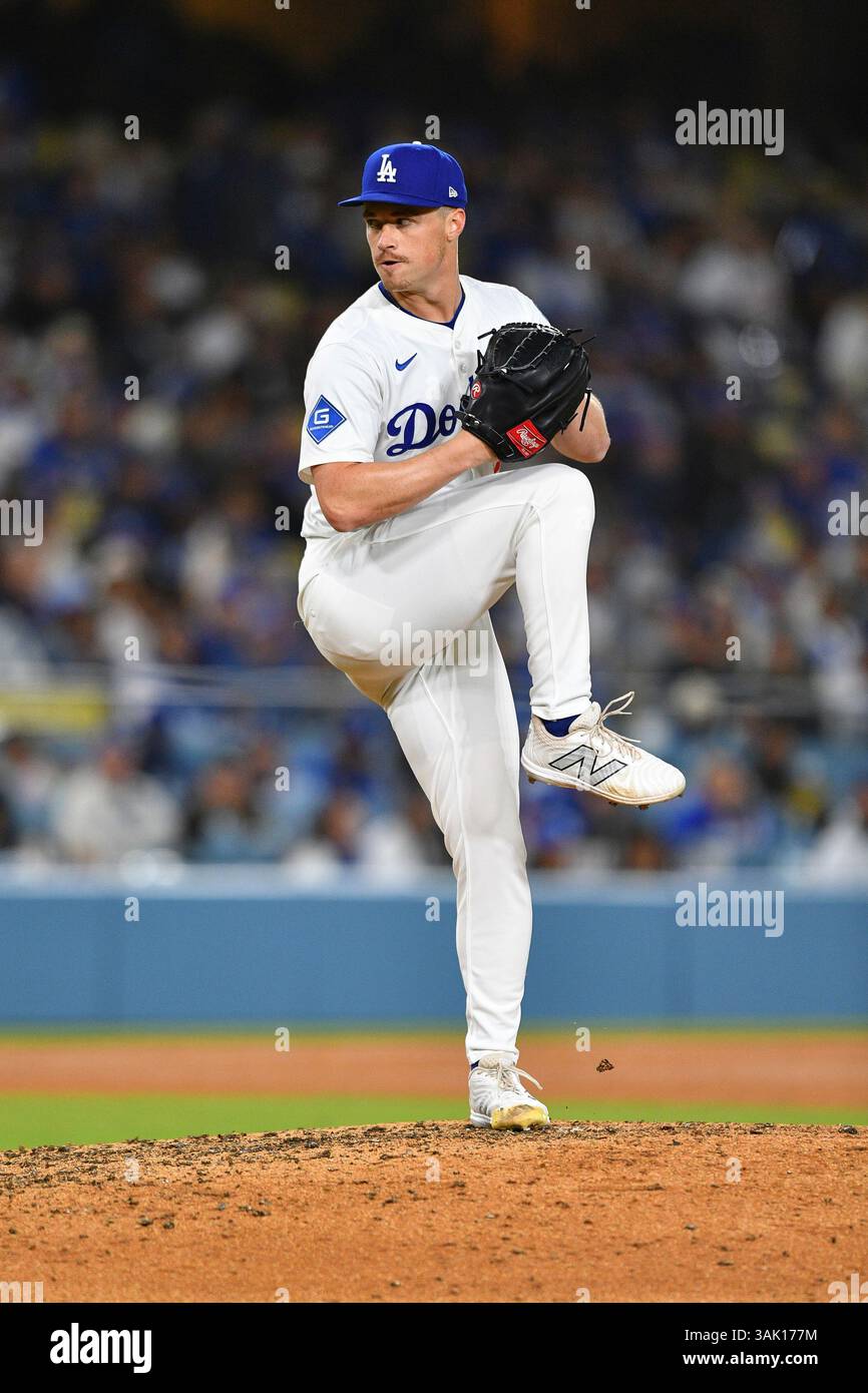 LOS ANGELES, CA - APRIL 02: Los Angeles Dodgers pitcher Jack Dreyer (86 ...
