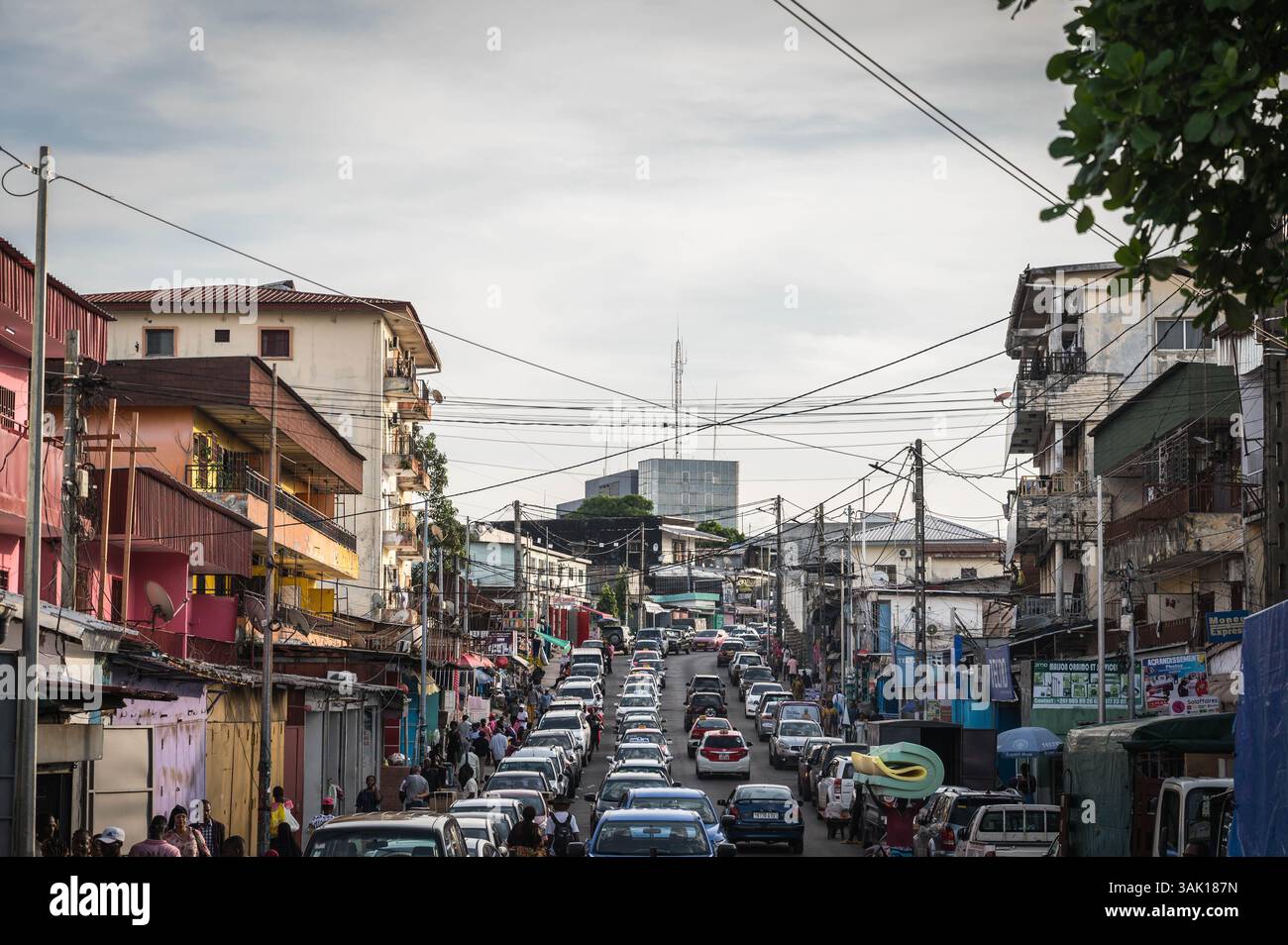 Libreville. 10th Apr, 2025. This photo taken on April 10, 2025 shows a ...
