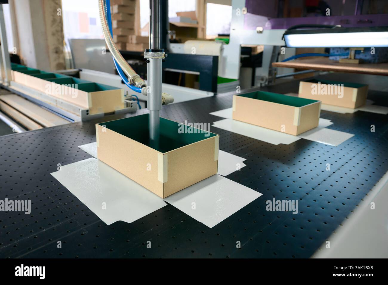 Production process decorative cardboard hi-res stock photography and ...