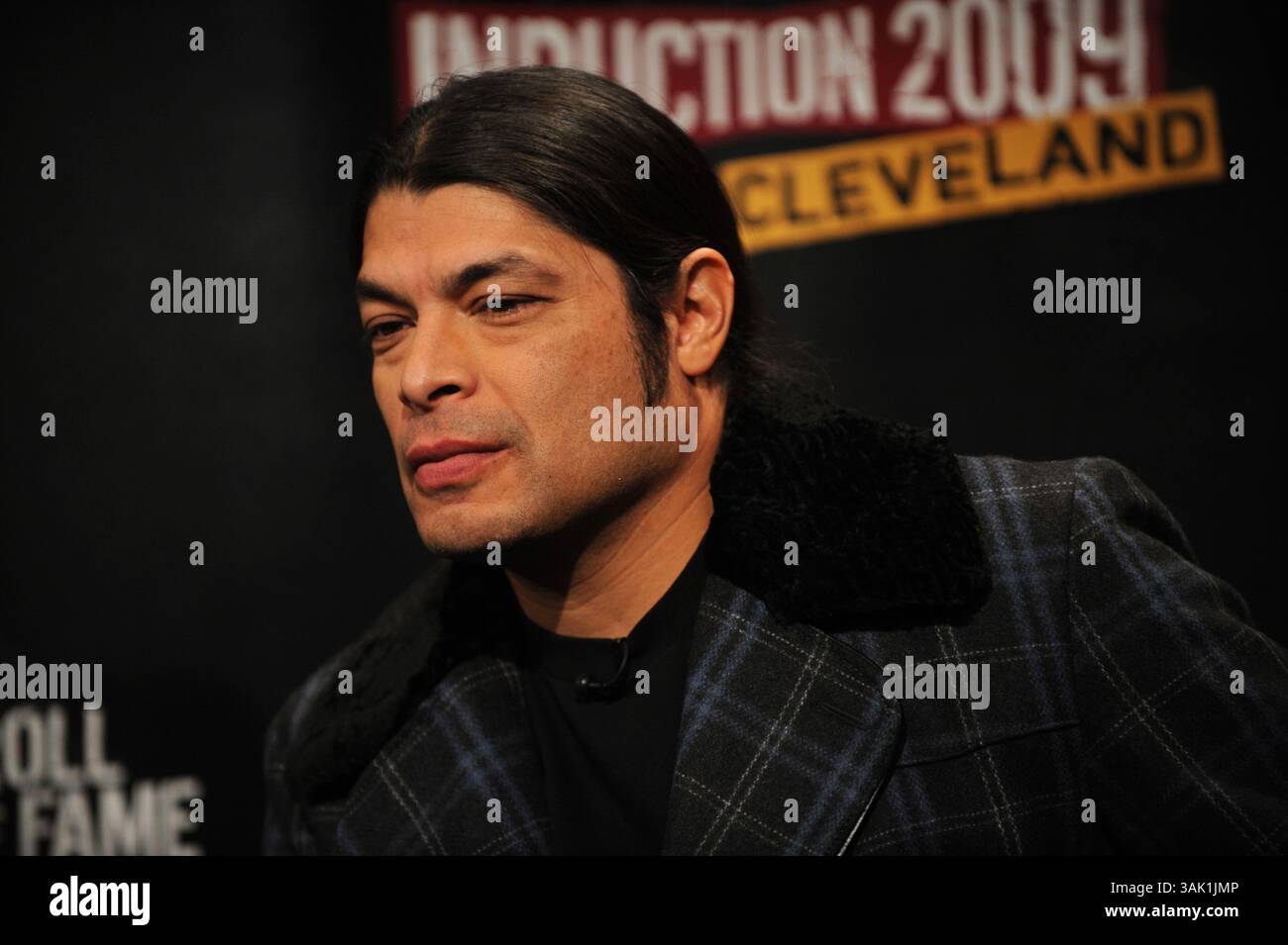 January 14 2009, New York City Rock & Roll Hall of Fame inductee Robert ...
