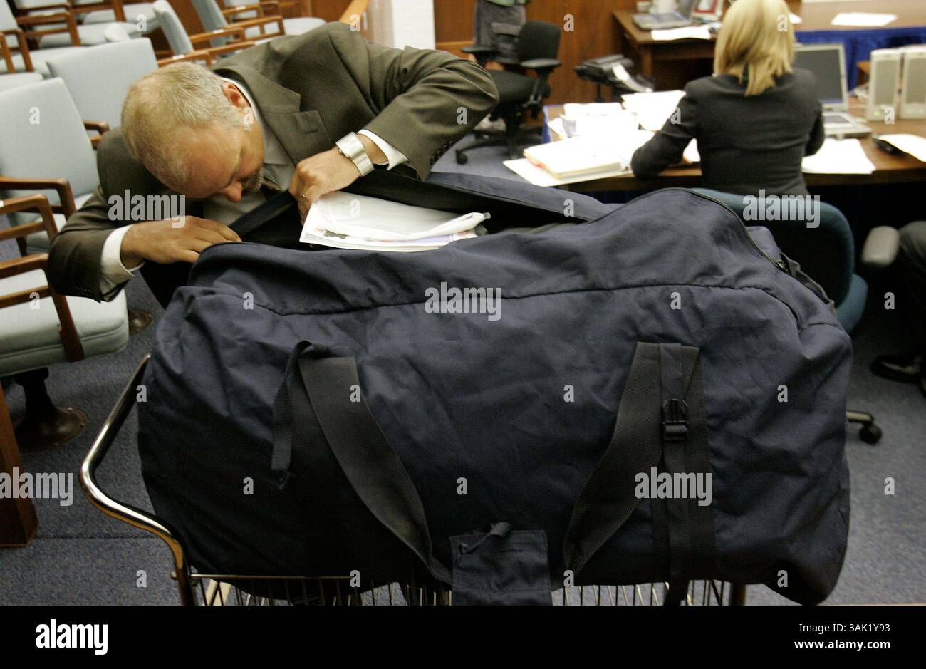 Judge looking evidence hi-res stock photography and images - Alamy