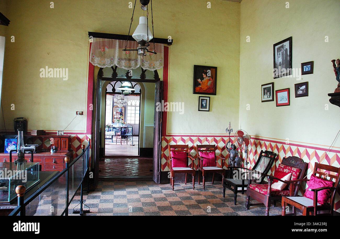 Feb 11, 2009 - Panaji, Goa, India - The inside of a traditional Goan ...