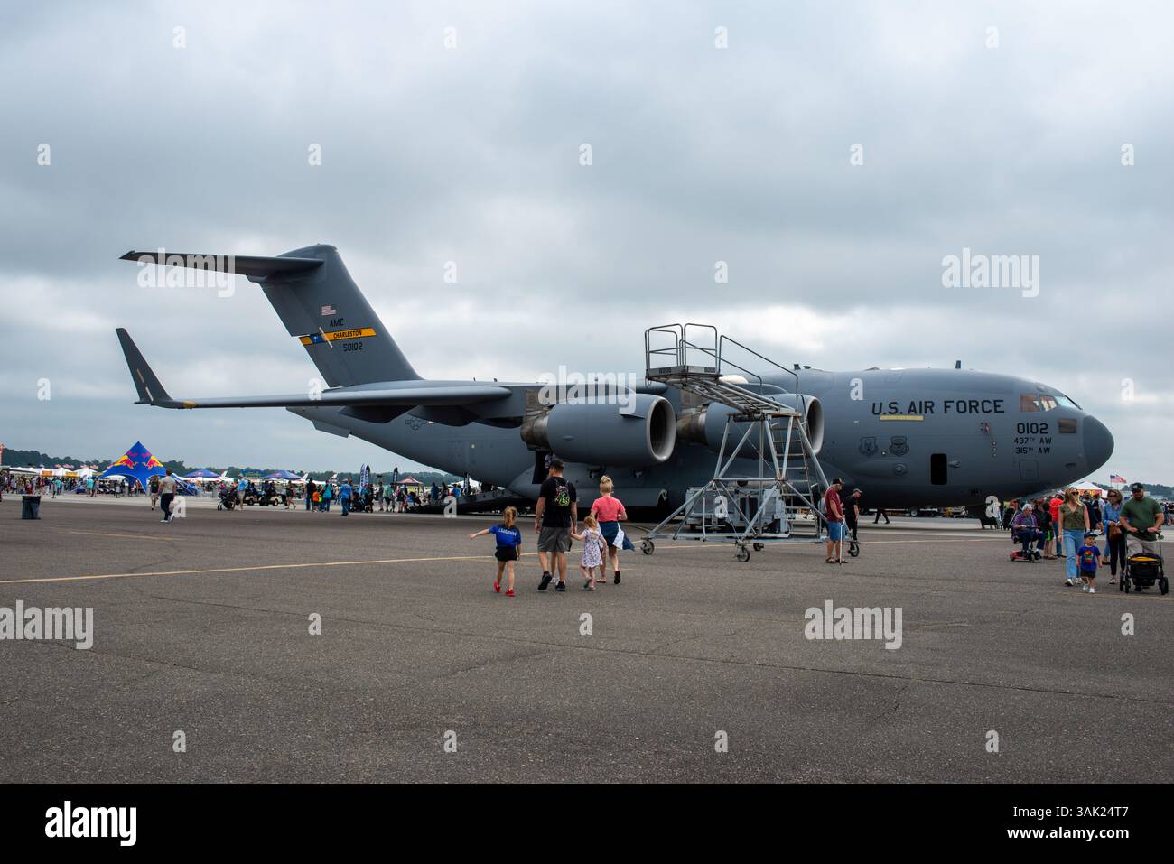 Scenes from the Charleston Air Show 2024 Stock Photo - Alamy
