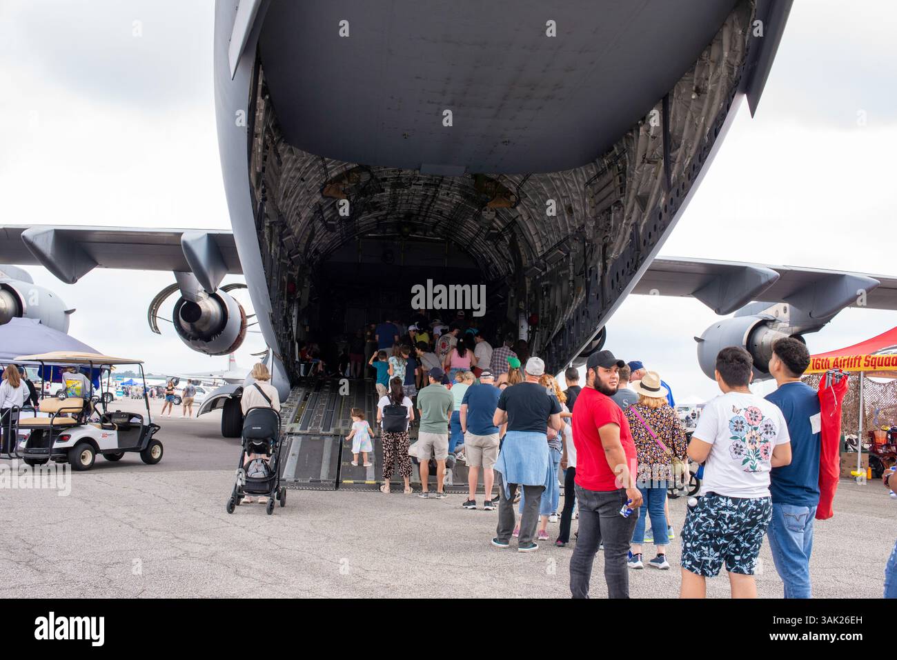 Scenes from the Charleston Air Show 2024 Stock Photo - Alamy