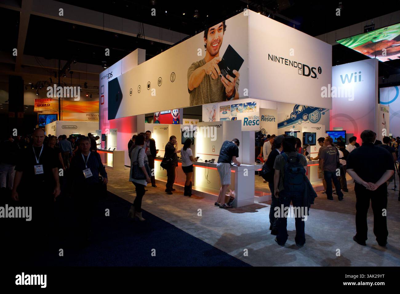 Jun 02, 2009 - Los Angeles, California, USA - Nintendo DS booth at the ...