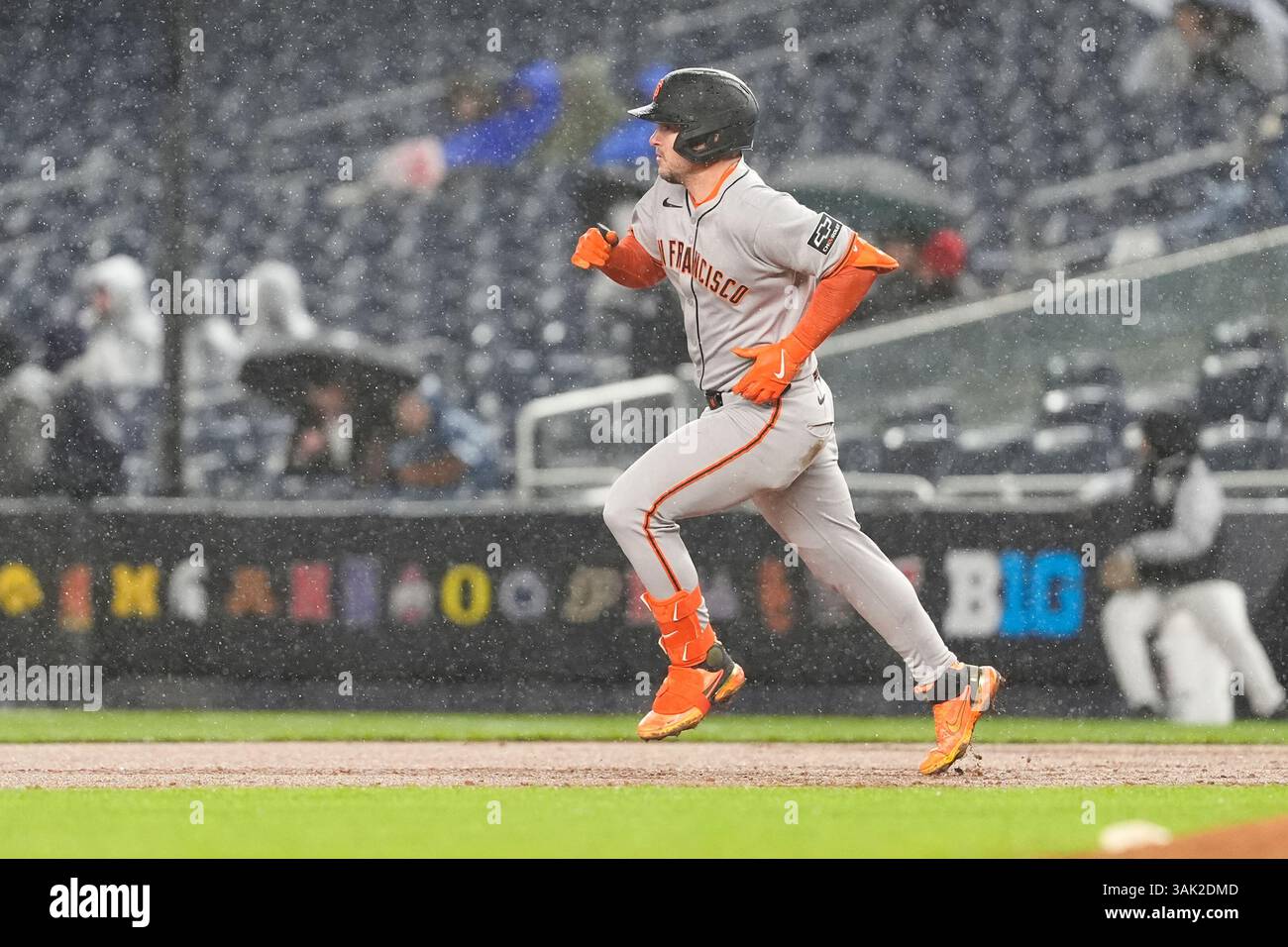 BRONX, NY - APRIL 11: San Francisco Giants Catcher Patrick Bailey (14 ...