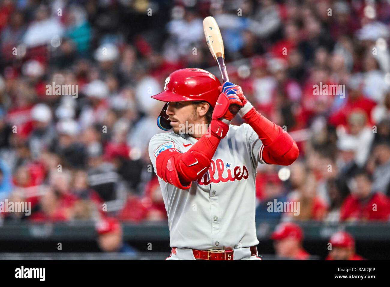 ST. LOUIS, MO - APR 11: Philadelphia Phillies second baseman Bryson ...