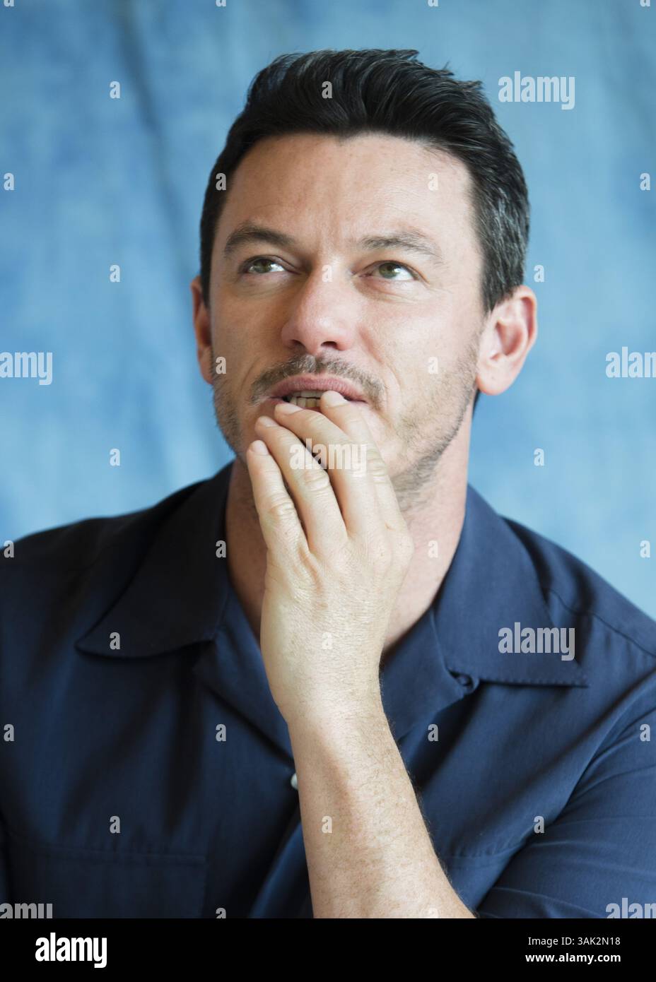 March 5, 2017 - Hollywood, California, U.S. - LUKE EVANS promotes ...