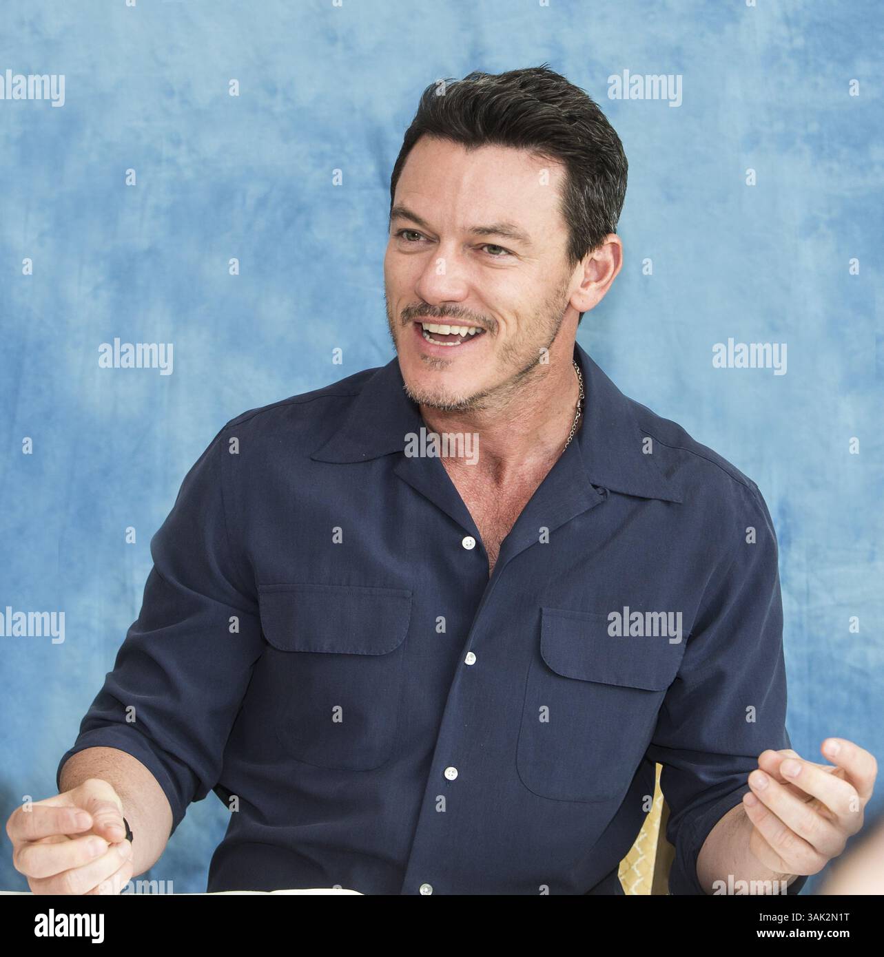 March 5, 2017 - Hollywood, California, U.S. - LUKE EVANS promotes ...