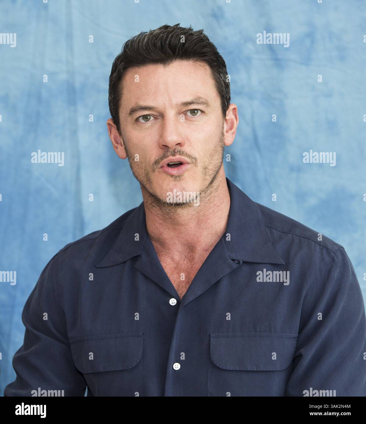 March 5, 2017 - Hollywood, California, U.S. - LUKE EVANS promotes ...