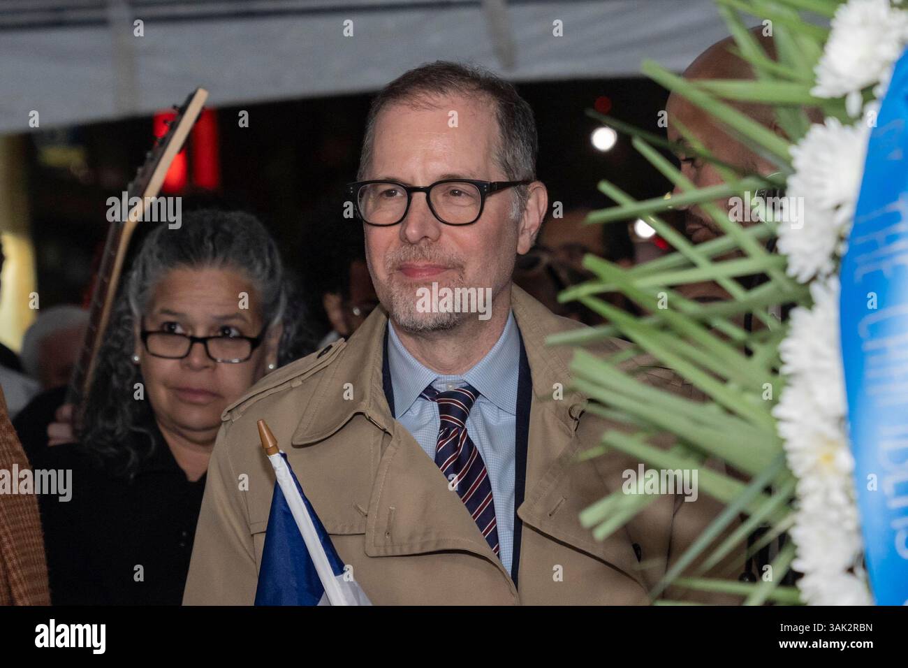 New York, New York, USA. 11th Apr, 2025. Manhattan Borough President ...