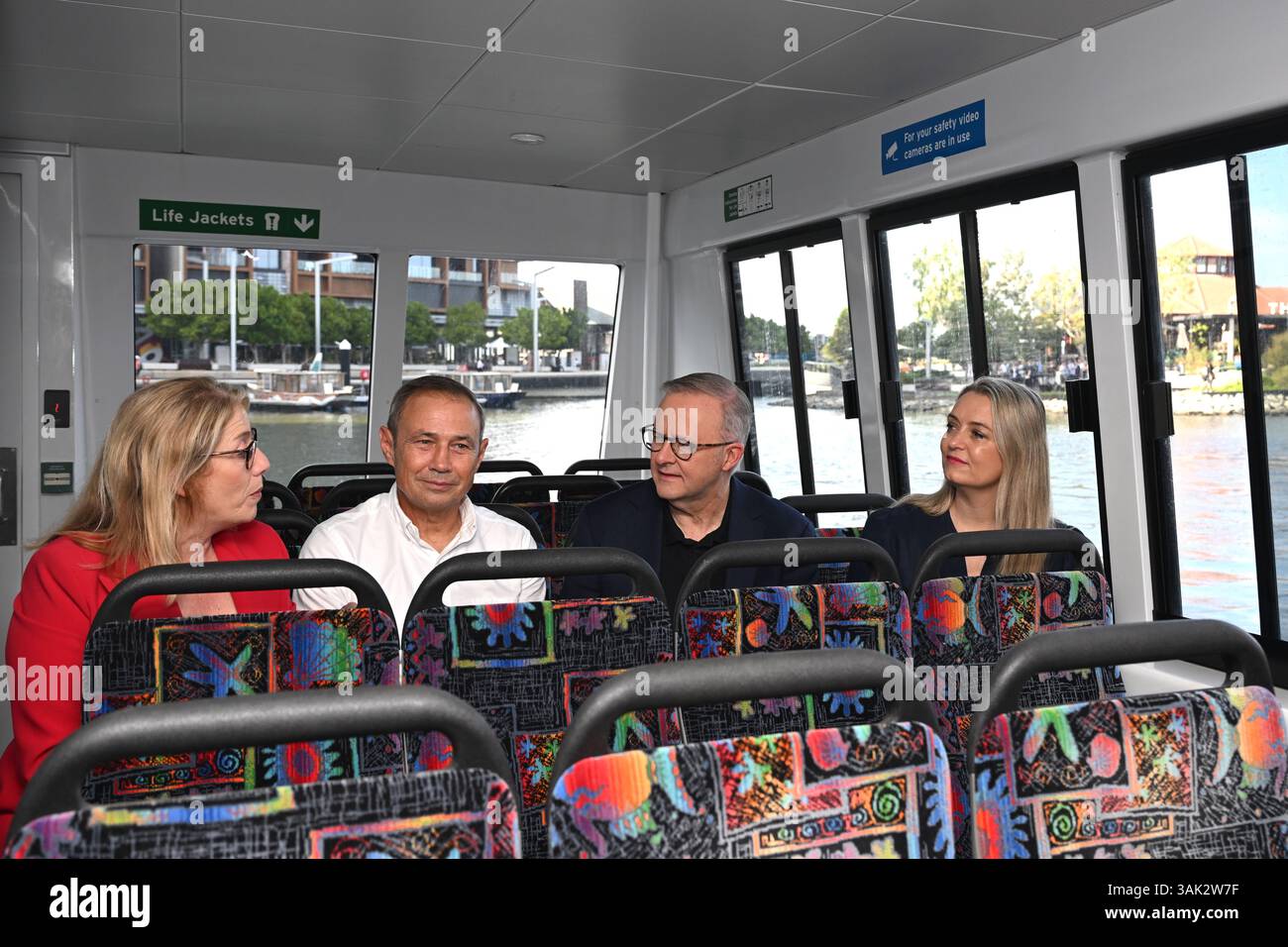 Perth, Australia. 12th Apr, 2025. Australian Prime Minister Anthony ...
