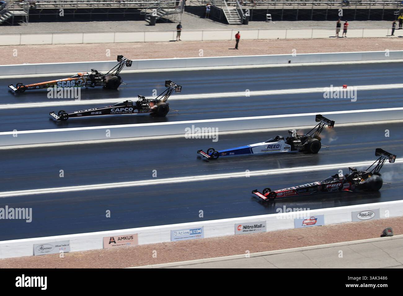 LAS VEGAS, NV - APRIL 11: Justin Ashley (3 TF) SCAG Power Equipment ...