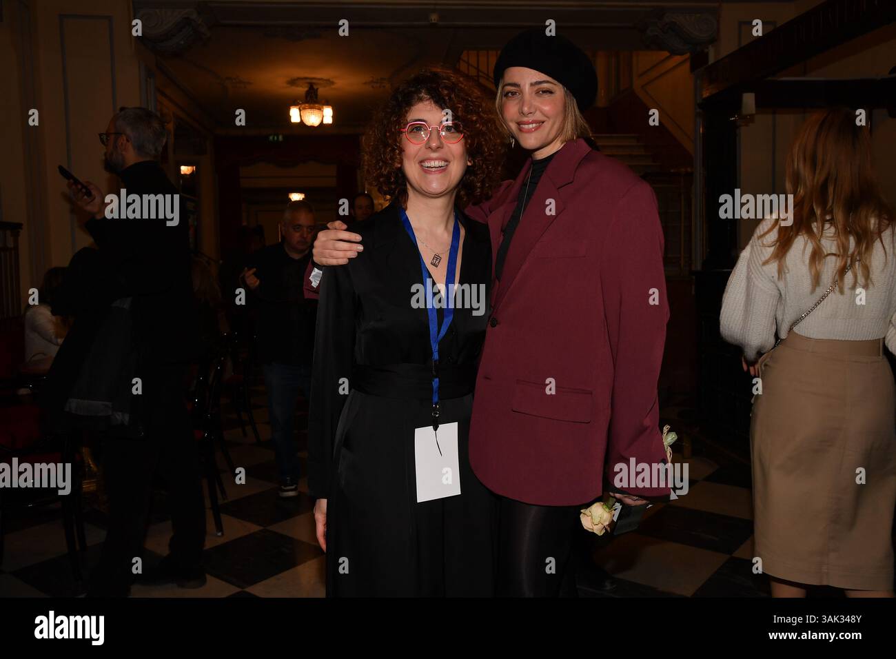 Rome, Italy. 12th Apr, 2025. Rome, Salone Margherita Theatre Preview of ...
