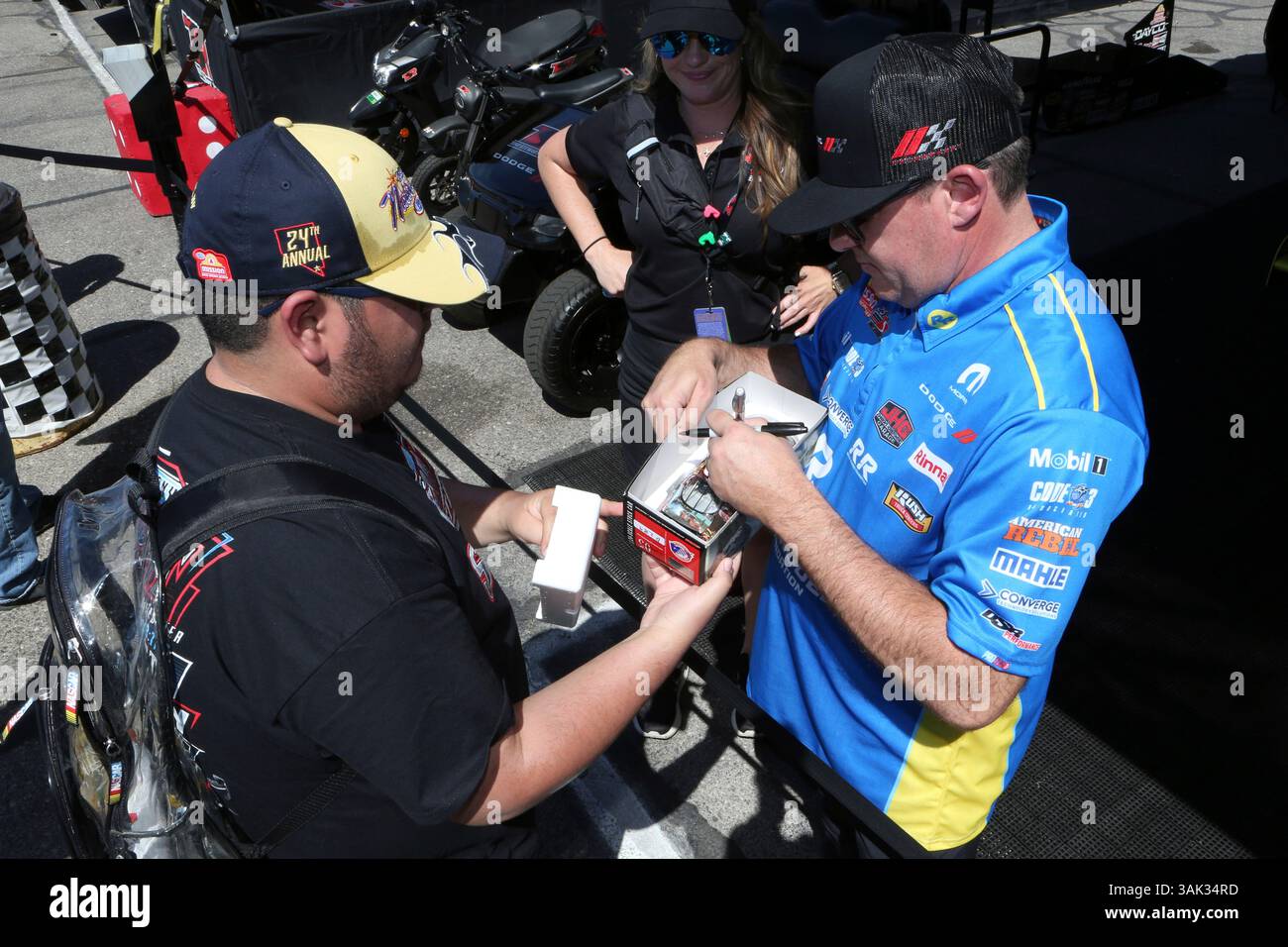 LAS VEGAS, NV - APRIL 11: Tony Stewart (14 TF) NHRA Top Fuel Dragster ...